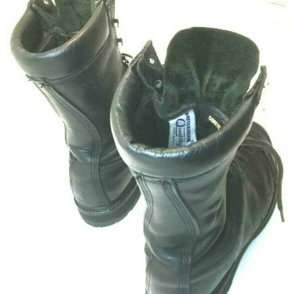 Matterhorn | Shoes | Matterhorn Steel Toe Black Leather Combat Boots ...